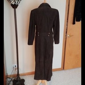 Georgetown Leather Design | Jackets & Coats | Brown Suede Leather Lined ...